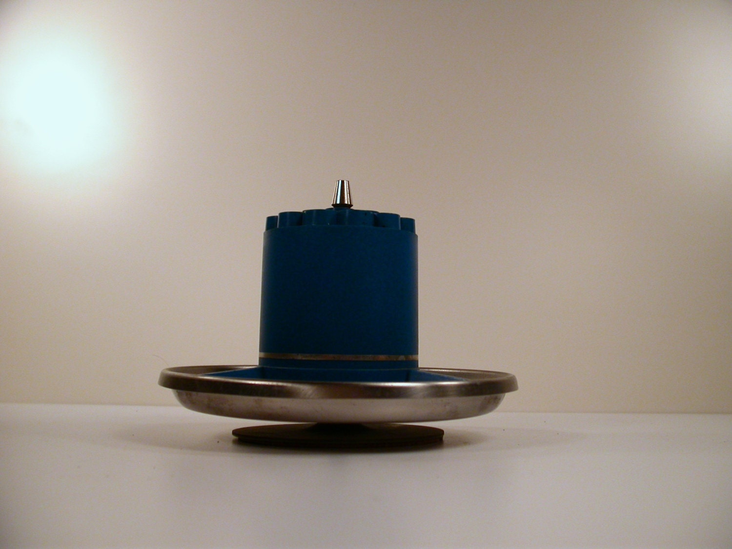 Mid Century blue rotating pen / pencil holder desk organizer – Haute Juice