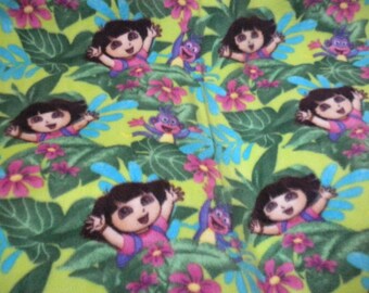 Items similar to Daycare Blanket Pillow set - Dora the Explorer ...