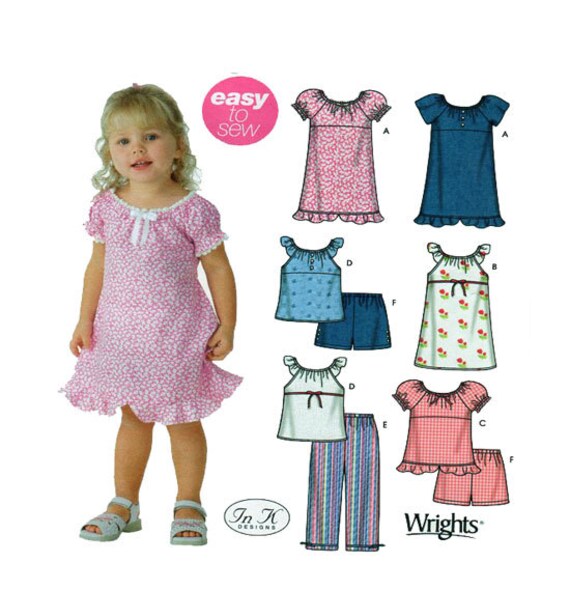 IN K DESIGNS Designer Childrenswear by FindCraftyPatterns on Etsy