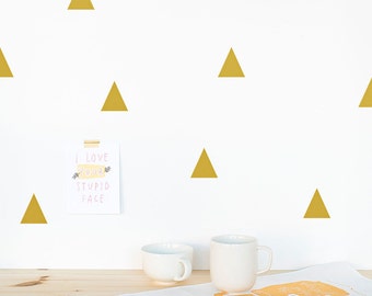 Geometric wall decal | Etsy