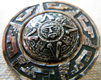 Aztec sun god | Etsy