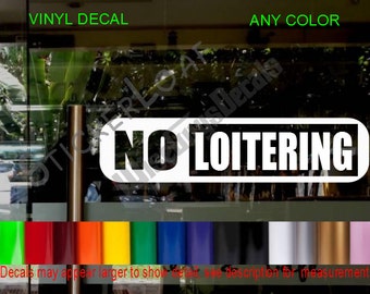 STORE HOURS CuStOm Window Decal Business Shop by StickerLoaf