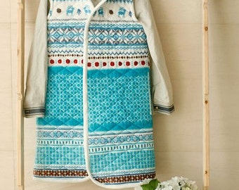 Aquarium Fish Pattern Cotton Fabric by Yard by luckyshop0228