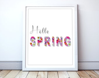 Popular items for spring printable on Etsy