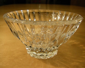 Crystal footed bowl | Etsy