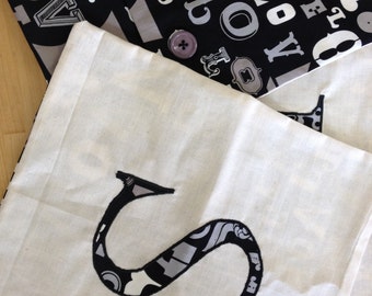 Initial cushion | Etsy