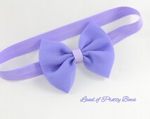 Popular items for violet hair bow on Etsy