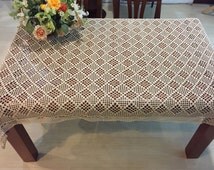 Popular items for crochet table cover on Etsy