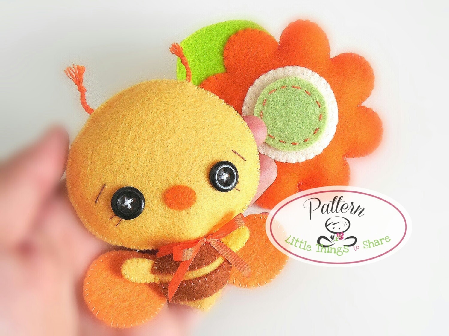 Bumble Bee PDF sewing pattern-Bee by LittleThingsToShare on Etsy