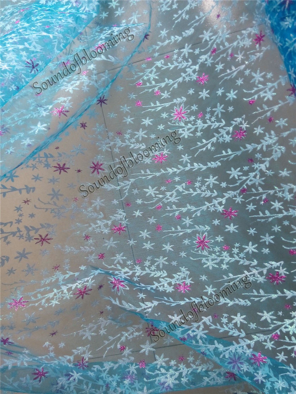 Frozen fabric Frozen Fever Frozen Fever fabric for Elsa