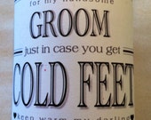 Fabulous Labels & Socks for Weddings by ColdFeetSocks on Etsy