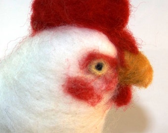 Needle felt chicken | Etsy