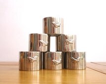 Popular items for napkin rings vintage on Etsy