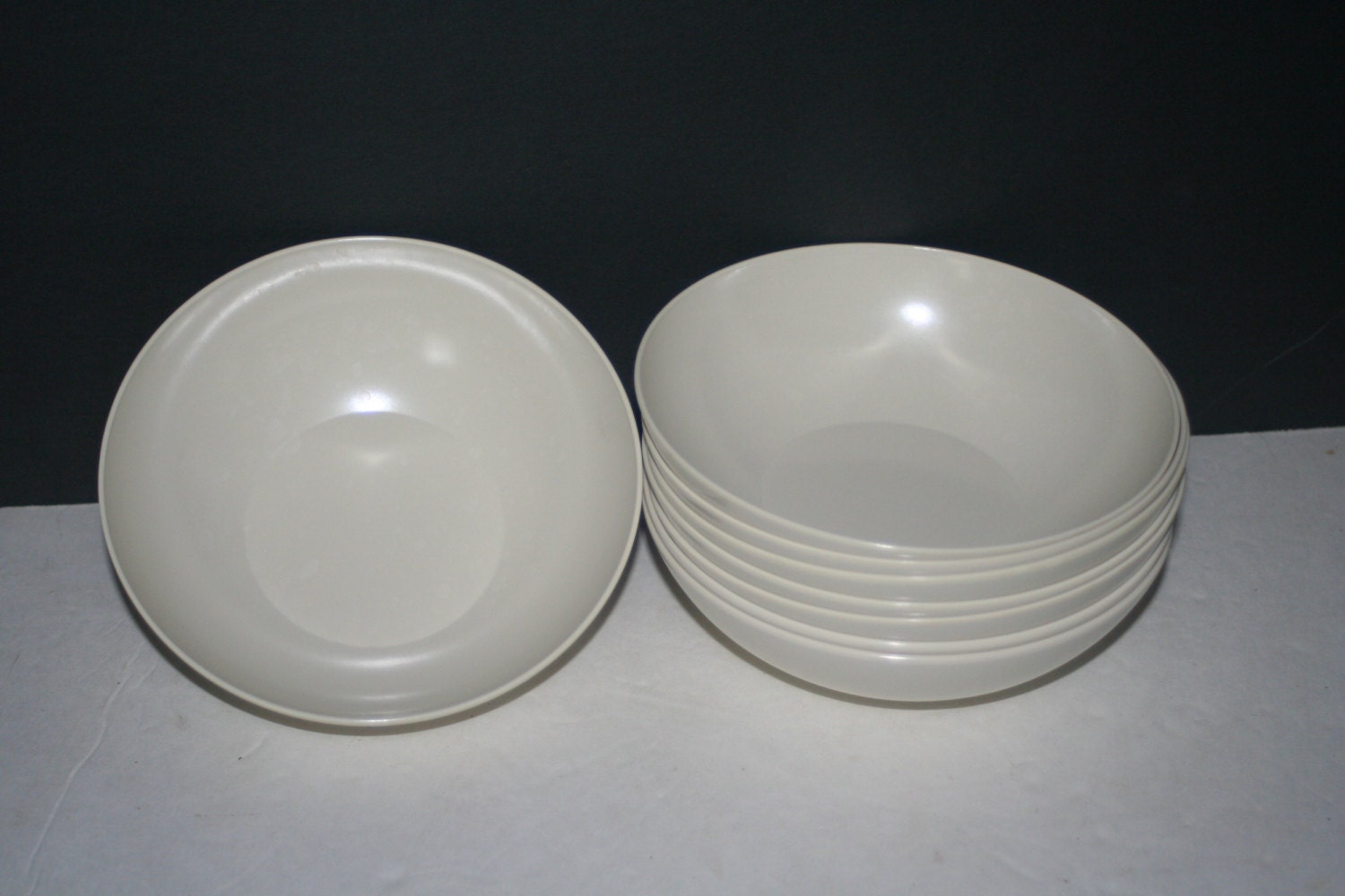 Set of 8 Bone Colored Melmac Bowls, Collectible vintage,Castawayacres ...