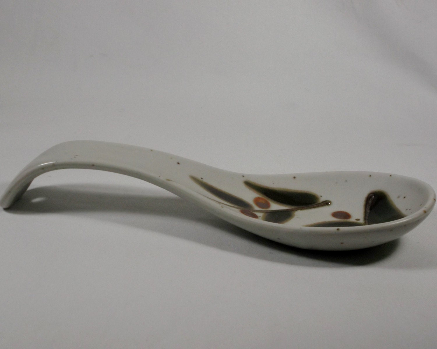 Stoneware Spoon Rest with Colorful Floral Pattern – Haute Juice