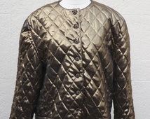 Popular items for quilted jacket on Etsy