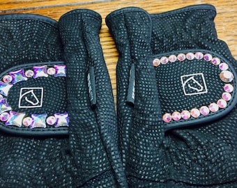 Unique riding gloves related items | Etsy