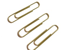 Popular items for jumbo paper clips on Etsy