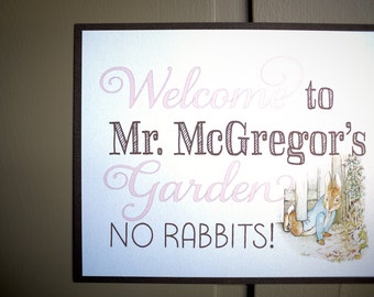 Mr mcgregor | Etsy