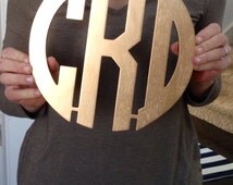 Unique chunky wood letters related items | Etsy