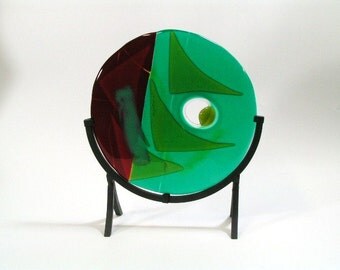 Fused glass stands | Etsy