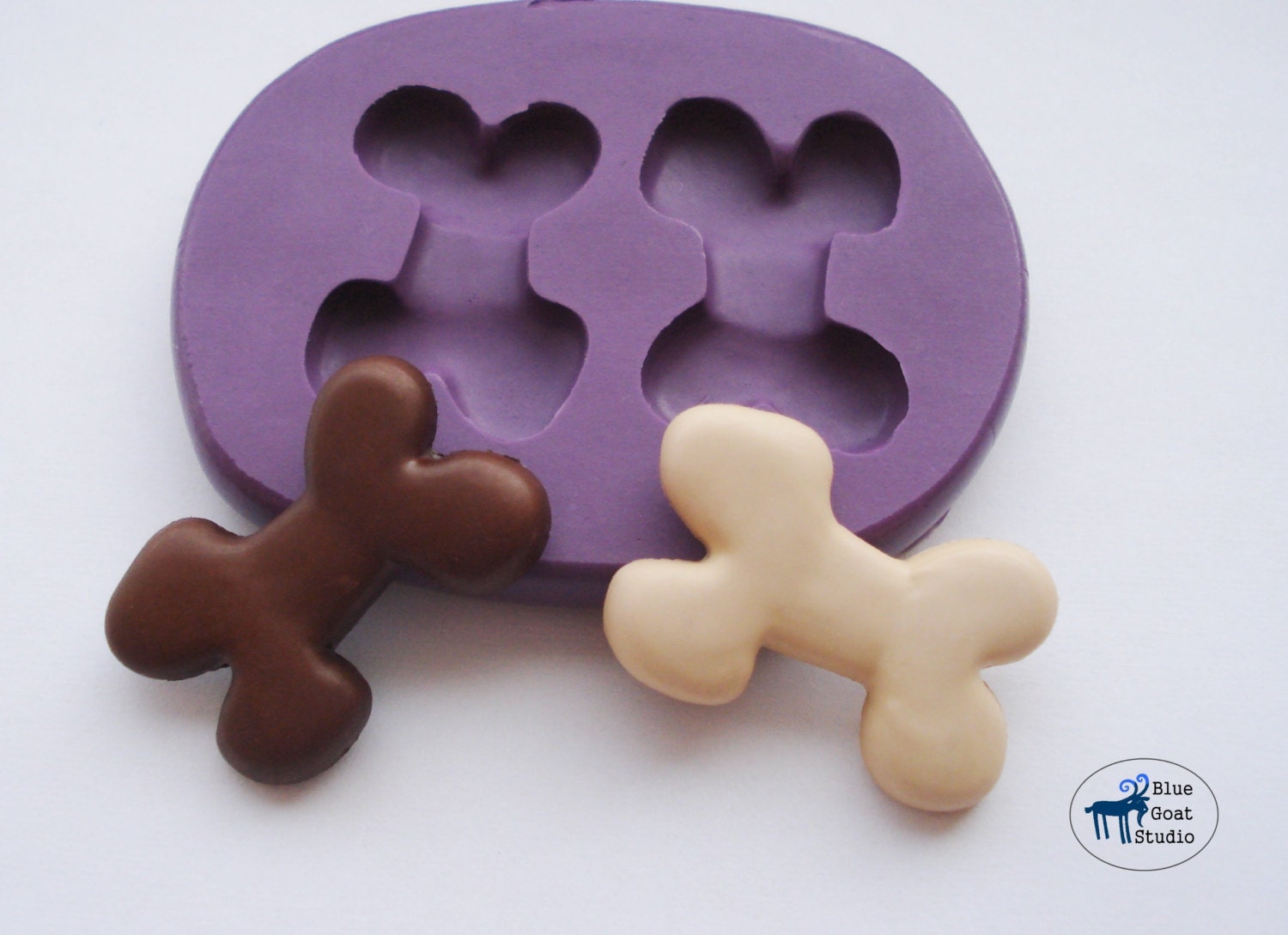 Bone Mold/Mould Dog Bone Mold Silicone Molds Polymer