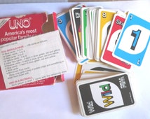 Popular items for uno cards on Etsy