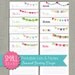Large Printable One-Page Weekly Sized 8.5 x by PolkaDotPosiePrint