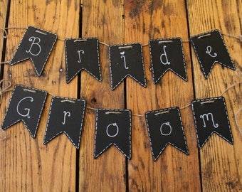 Chalkboard pennant | Etsy