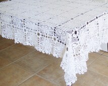 Popular items for crochet table cover on Etsy
