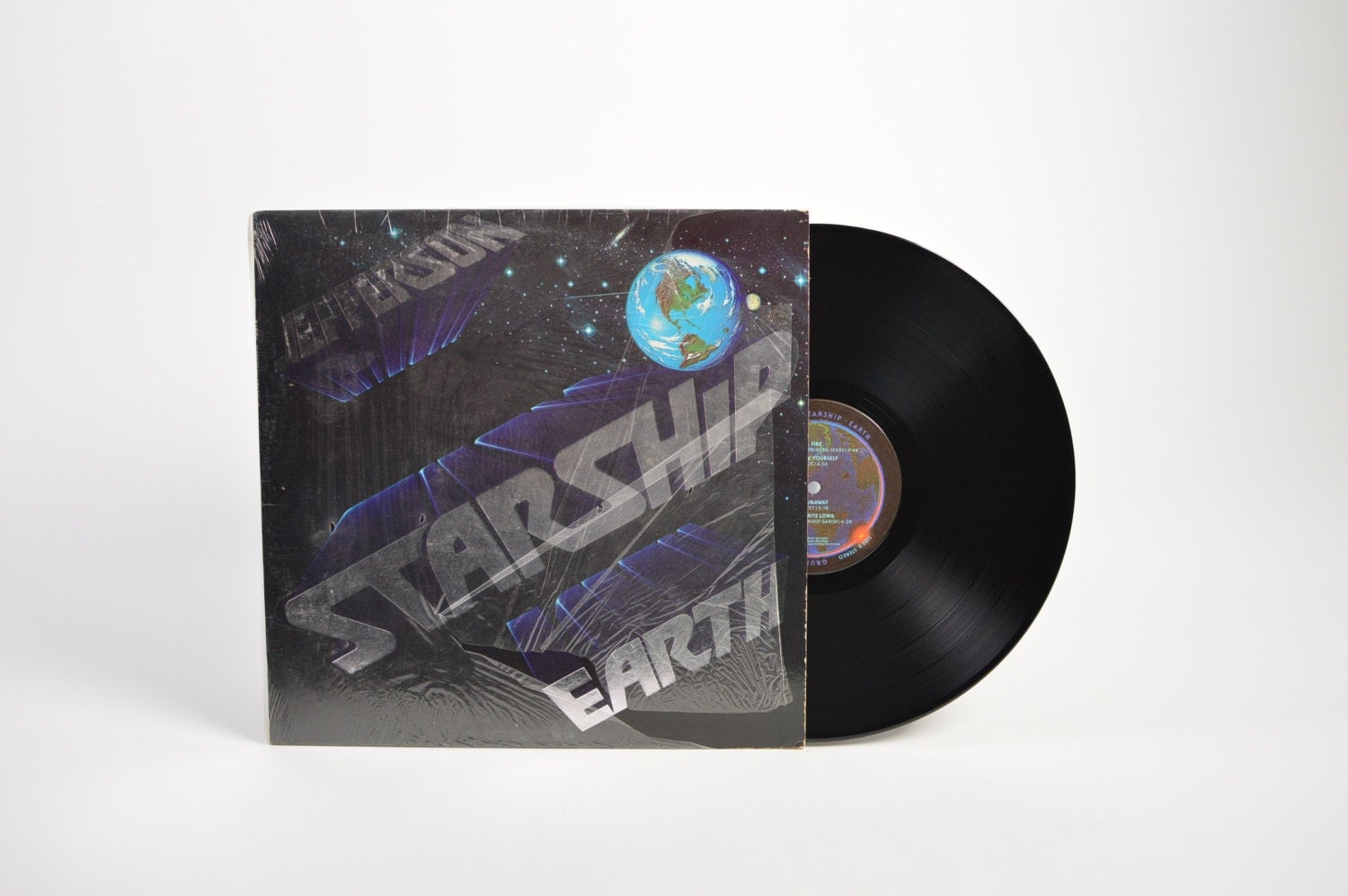 JEFFERSON STARSHIP Earth vinyl record by BlackGoldVinylRecord