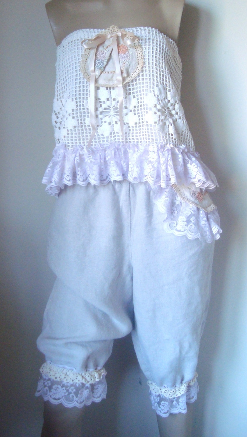Womens Bloomers Shabby chic bloomers Victorian Bloomers