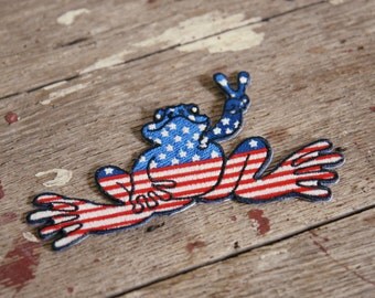 Popular items for frog patch on Etsy