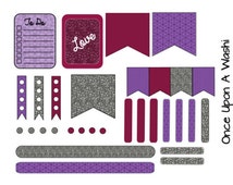 Unique silver glitter flags related items | Etsy