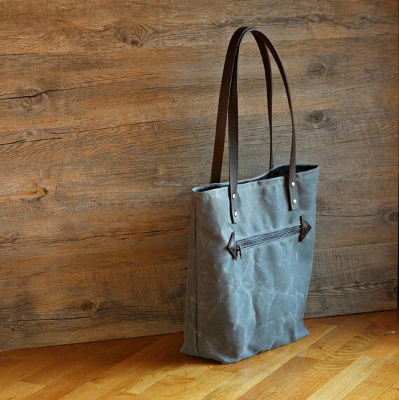 Waxed Canvas Tote Bag T For Her Wax By Creazionidiangelina