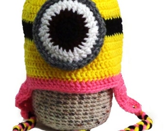 Popular items for pink minion on Etsy