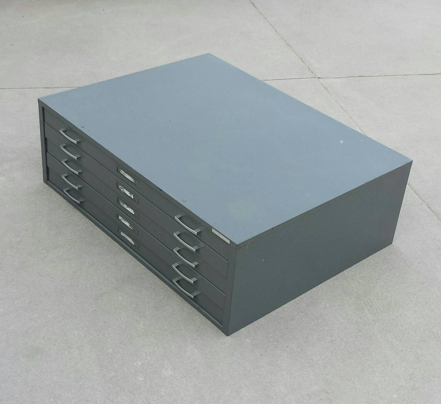 5 Drawer Flat File Coffee Table! – Haute Juice