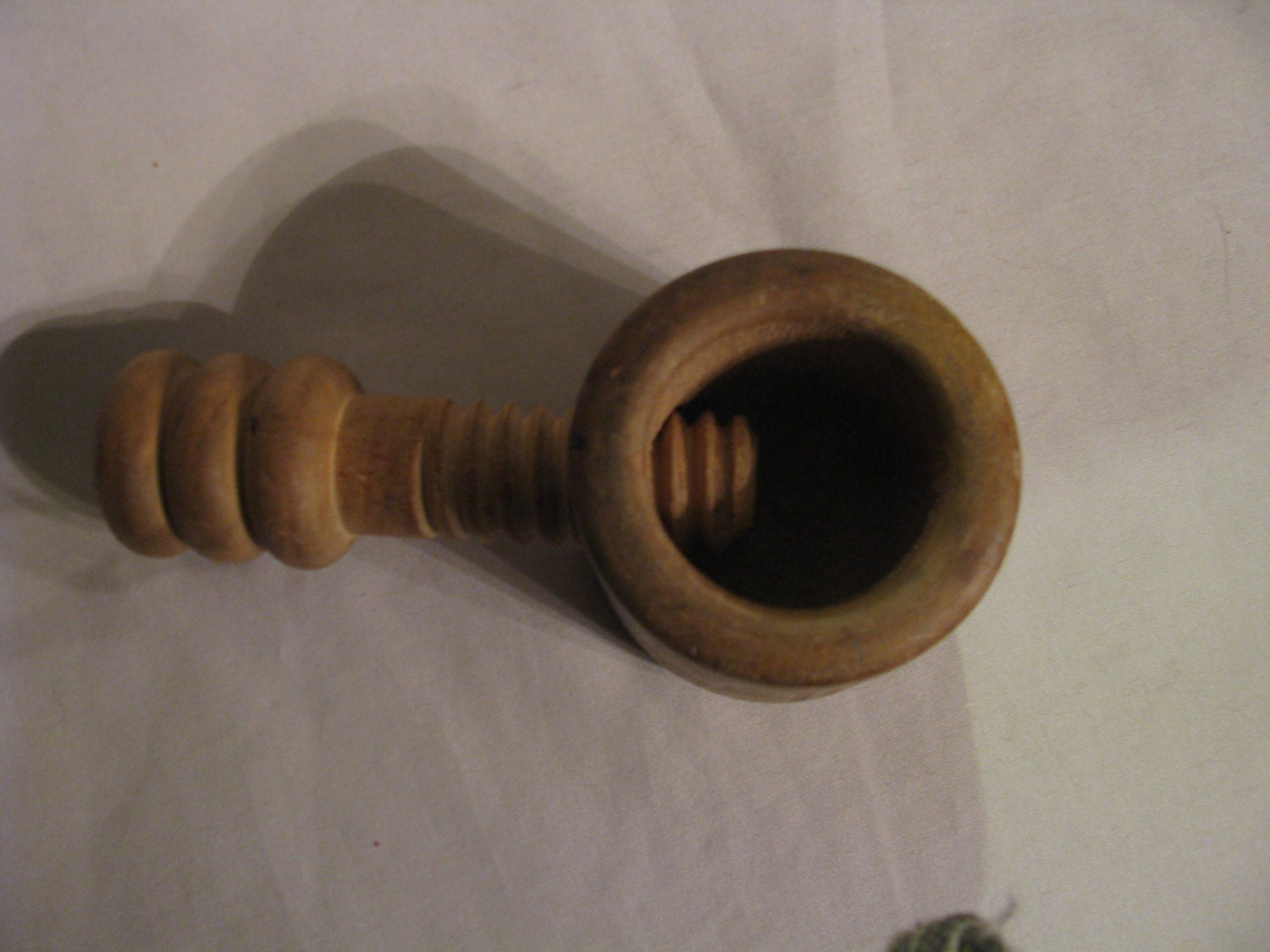 Old Threaded Wood Nut Cracker – Haute Juice