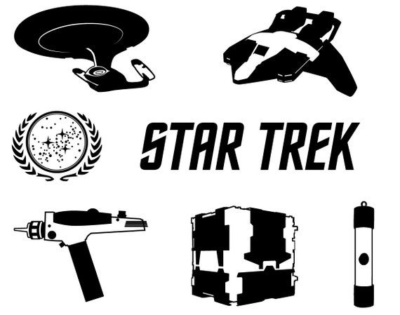 Star Trek dxf svg eps png file for use with your by SwitchLit