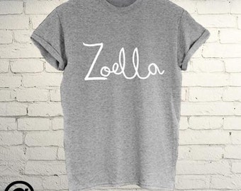Zoella-T-Shirt-pointlessblog-Alfie-Vlogger-Blog-Youtube-black