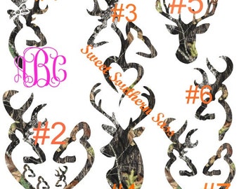 Popular items for deer car decal on Etsy