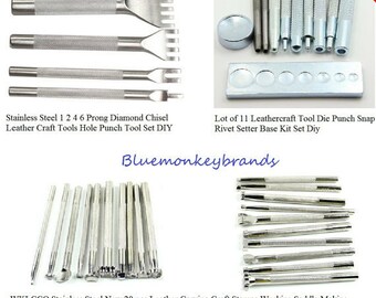 Popular items for leather craft tools on Etsy