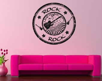 Rock star wall decal | Etsy
