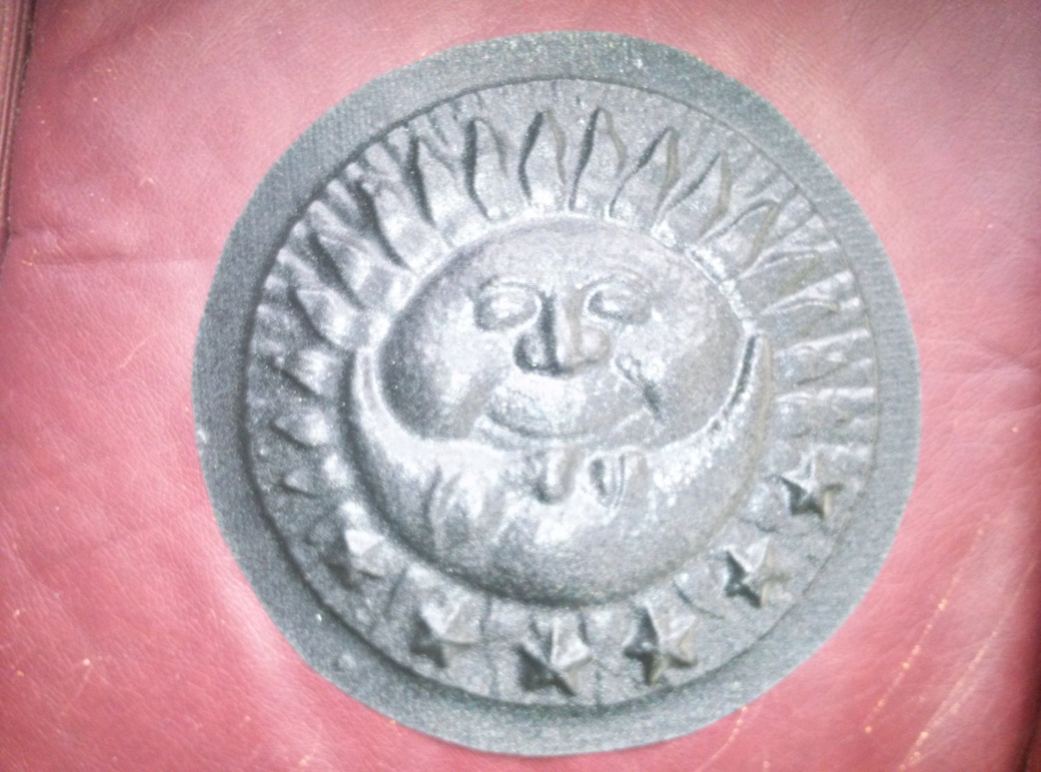 Sun Moon Stone Mold Concrete Plaster Molds