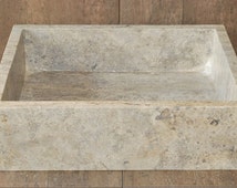 Popular items for stone vessel sink on Etsy