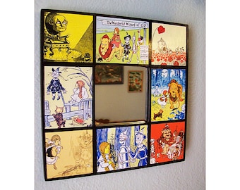 Lesbian pulp wall mirror retro vintage 1950's pin up