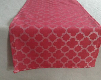 Pink table runner | Etsy