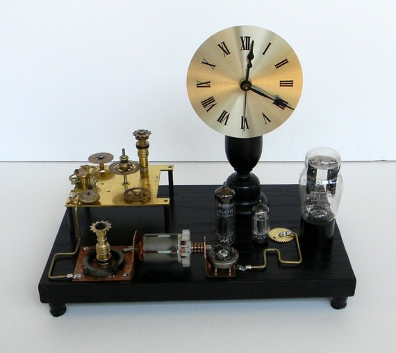 Steampunk sculpture. Steampunk GENERATOR.