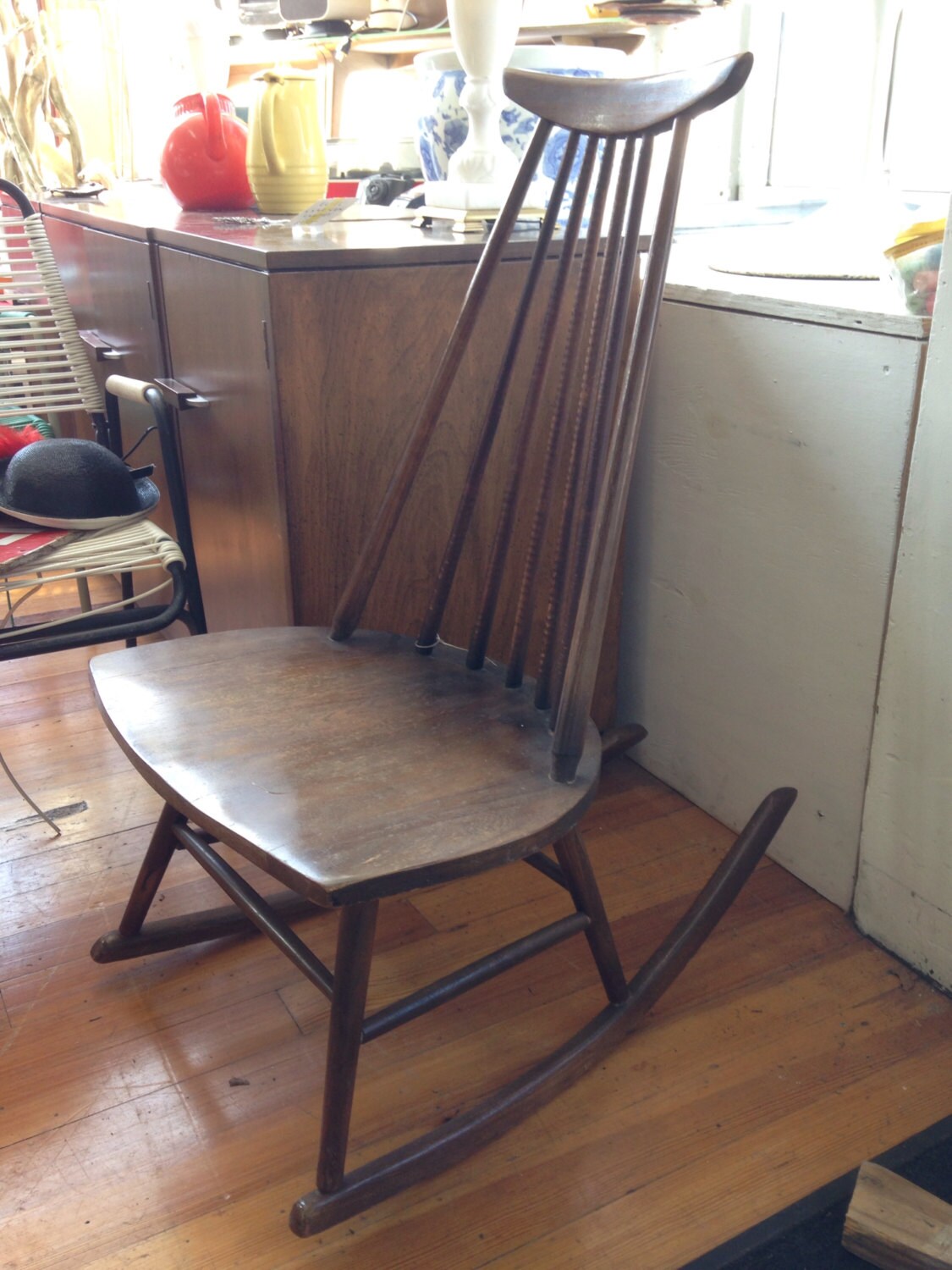 Danish Modern Rocking Chair Rocker vintage Umanoff style Vintage ...