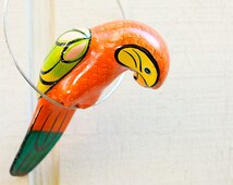 Popular items for ceramic parrot on Etsy